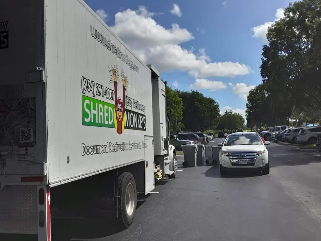 Pembroke Falls Residential Shredding Event - Shred Monkeys